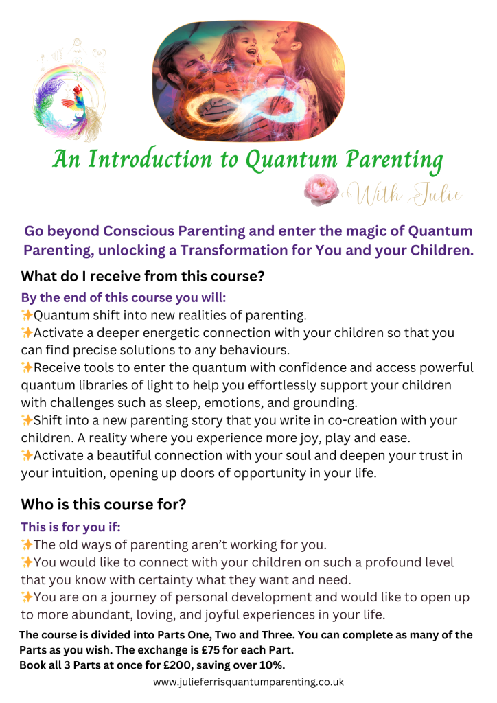 The Healing Hub - Julie Ferris Quantum Parenting